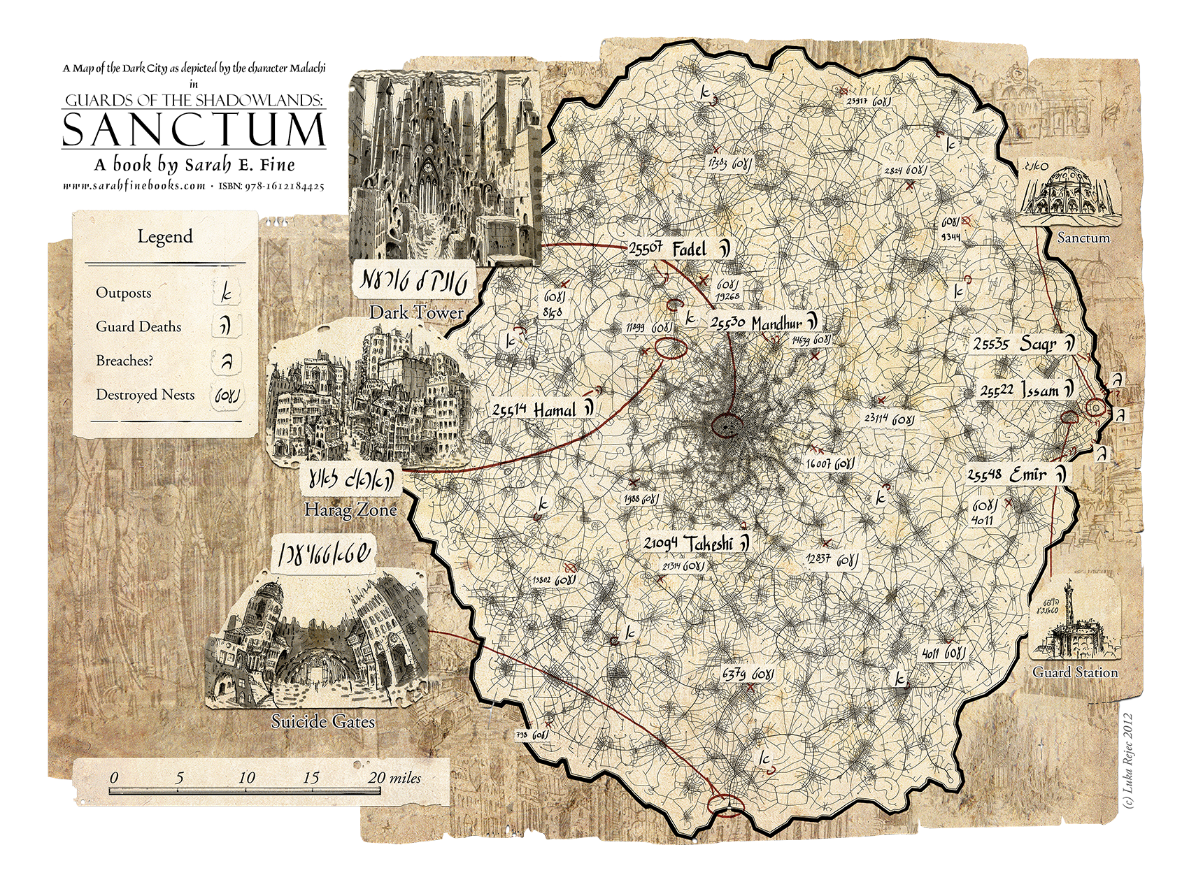 Map of the Dark City – Sarah Fine – Home
